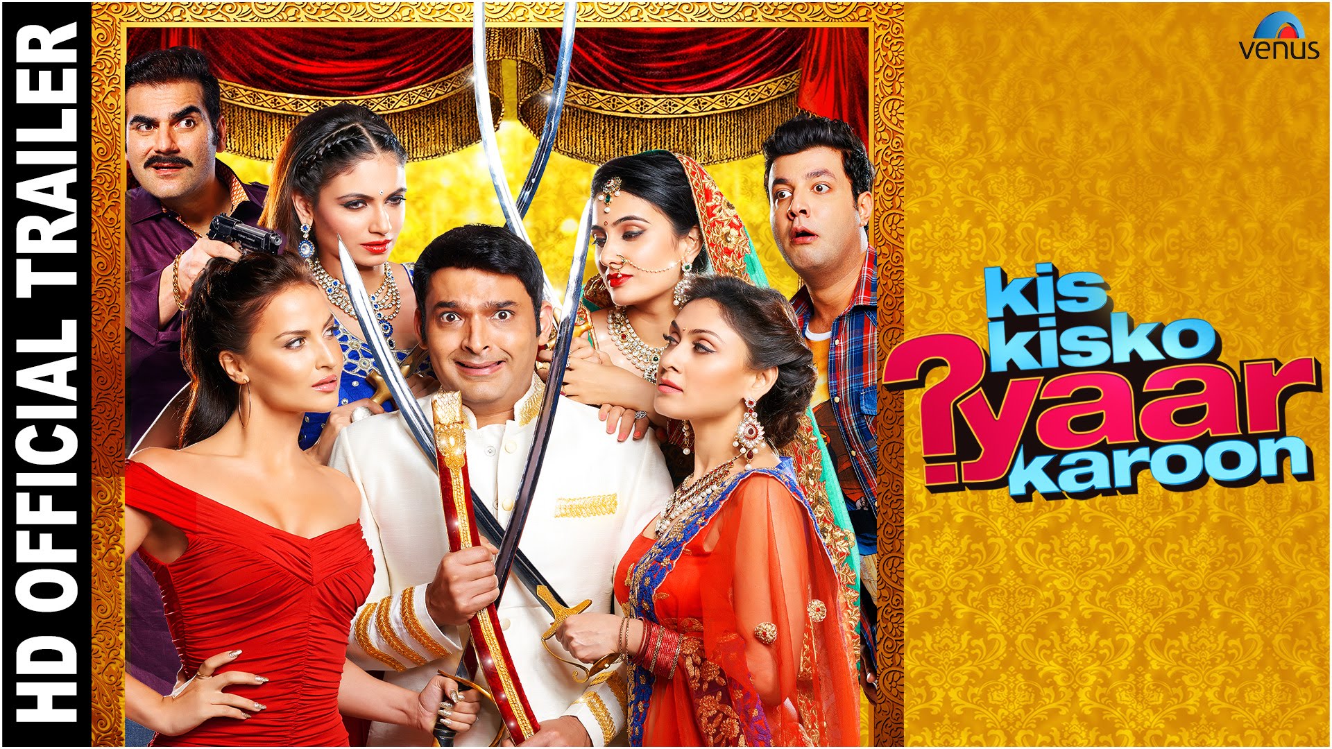 Kis Kis Ko Pyaar Karu : Kapil Sharma’s Debut Movie Trailer