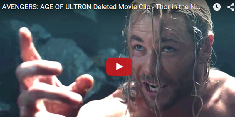 Avengers: Age Of Ultron Deleted Scene - Thor Become Mightily Possessed ...