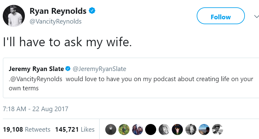 Ryan Reynolds Twitter Is Pure Gold And These Tweets Prove It