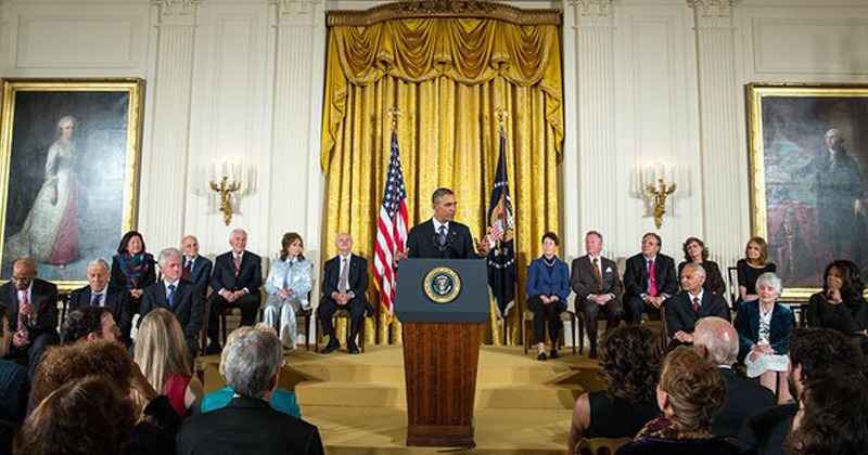 Barack Obama Awards Presidential Medals of Freedom for the Last Time