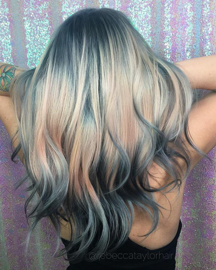 You Will In Love With This New Shine Line Hair Trend!