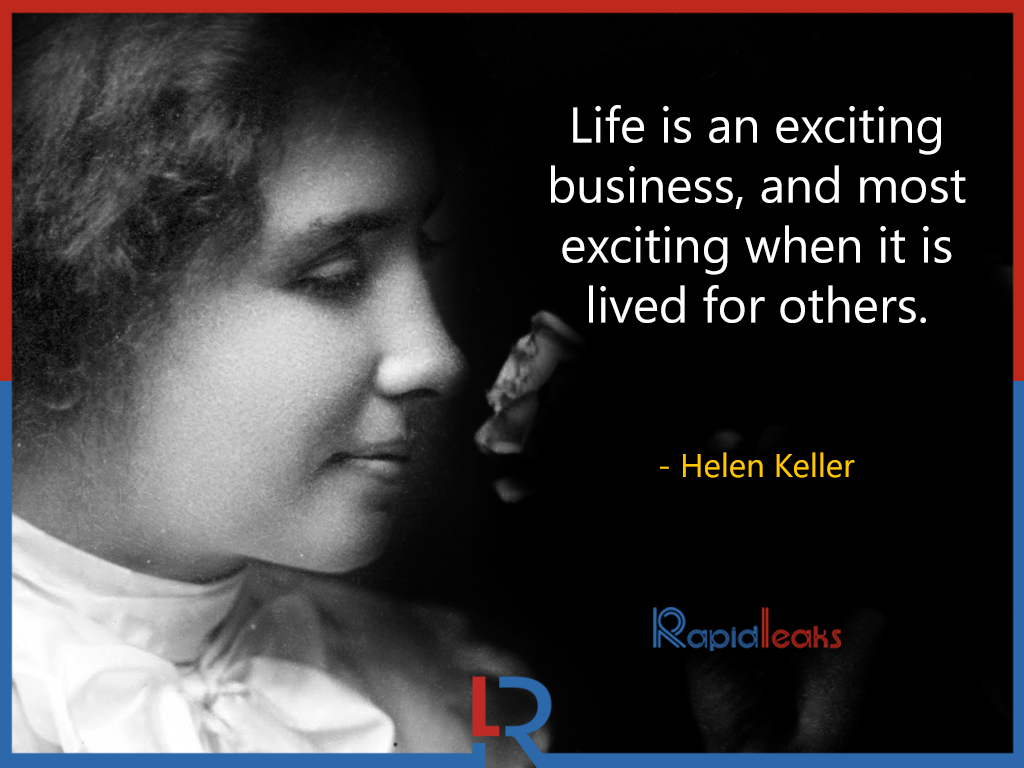 "Helen Keller": 15 Inspiring Quotes That Will Change Your Outlook On Life