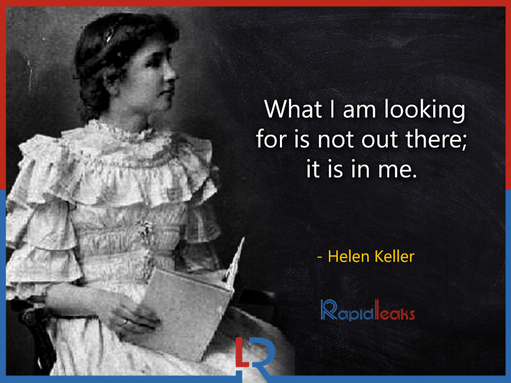 "Helen Keller": 15 Inspiring Quotes That Will Change Your Outlook On Life