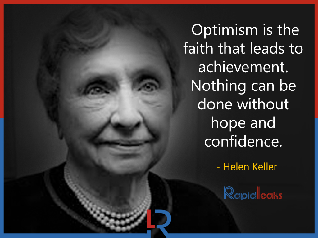 "Helen Keller": 15 Inspiring Quotes That Will Change Your Outlook On Life