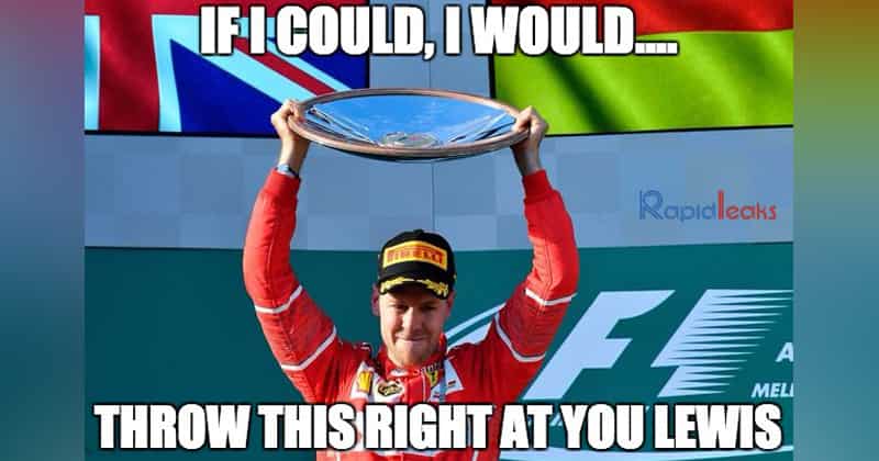 Let's Celebrate Sebastian Vettel's Heroic 2017 Effort. Smile a Bit.