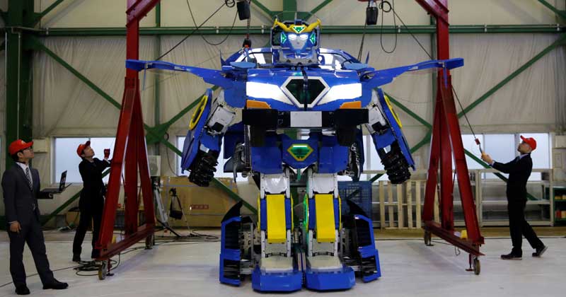 Japanese Engineers Have Created A Real Life Transformers