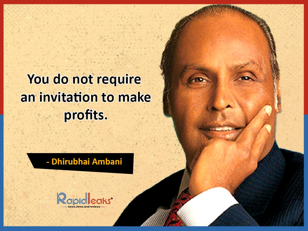 These Dhirubhai Ambani Quotes Will Push You To Work Hard Towards Your ...