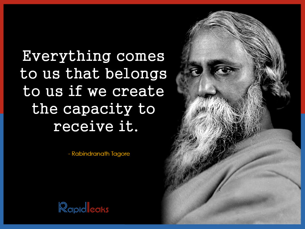 What Are Some Of The Best Rabindranath Tagore Quotes