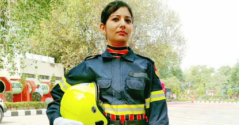 First woman Firefighter In India | Taniya Sanyal