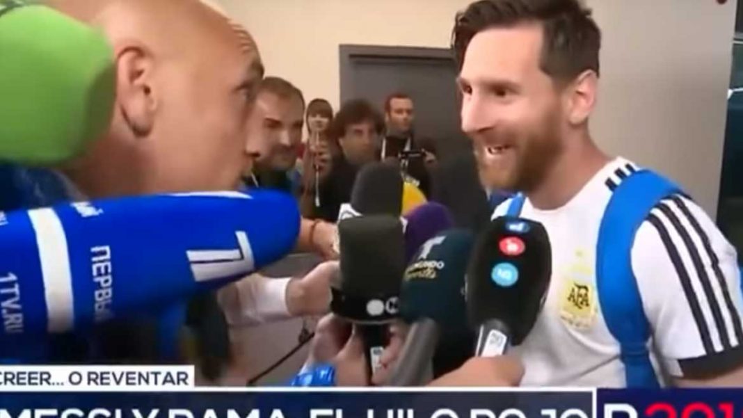 A Reporter Gave His Mother’s Lucky Ribbon To Messi And Then Argentina ...