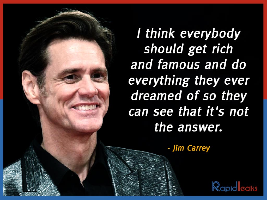 These Jim Carrey Quotes Will Make You Reflect Upon Yourself