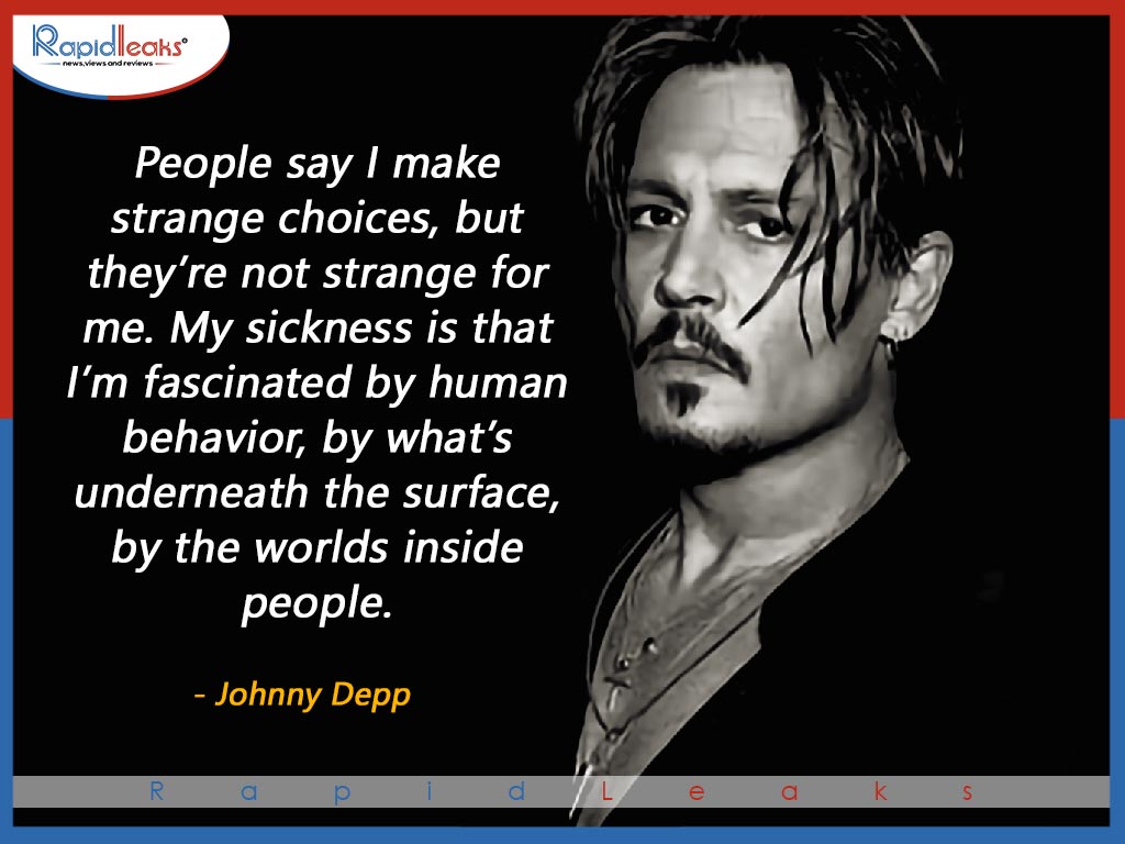 These Johnny Depp Quotes Are Life Lessons To Live By