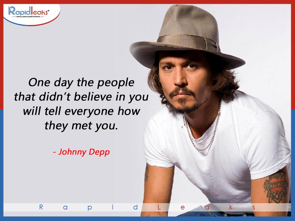 These Johnny Depp Quotes Are Life Lessons To Live By
