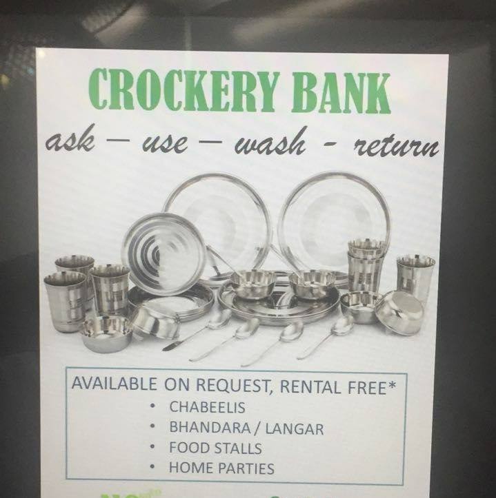 This Woman Is Trying To Fight Plastic Pollution With Her Crockery Bank In Gurgaon