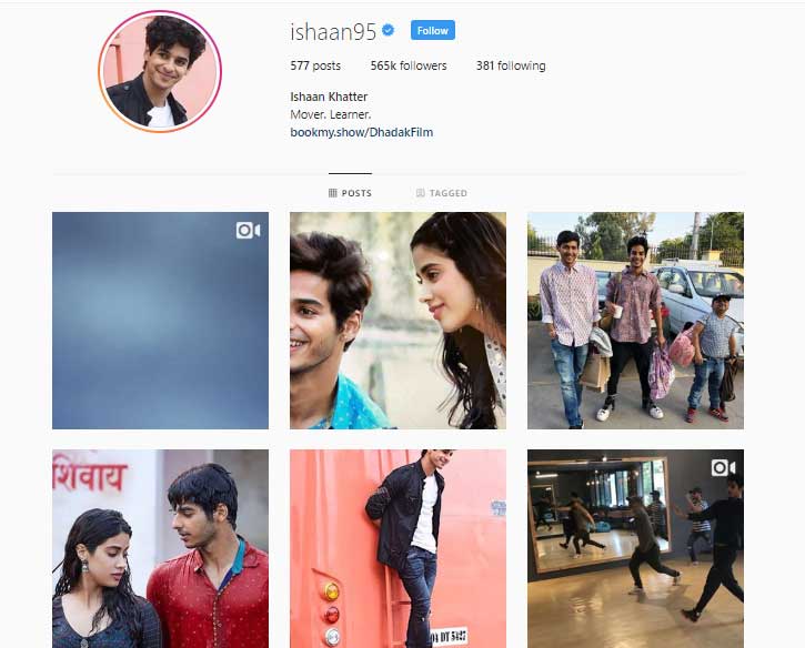 10 Reasons Why You Need To Follow Ishaan Khatter Instagram Right Away!