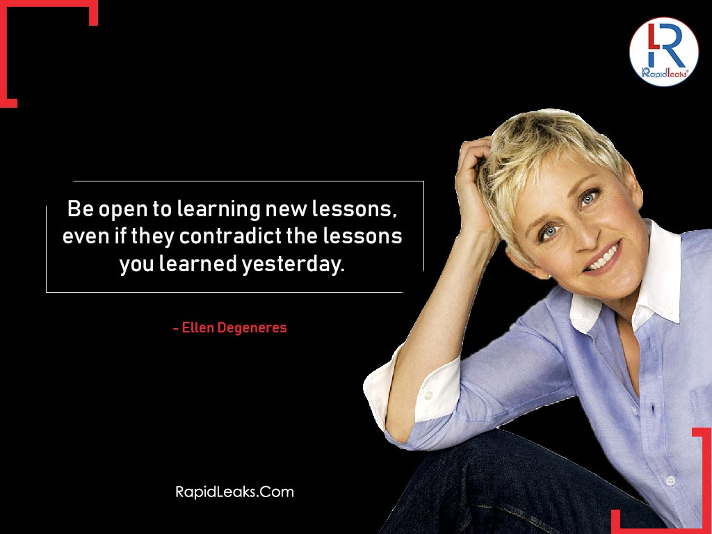 Ellen Degeneres Quotes | Ellen Degeneres Inspirational Quotes