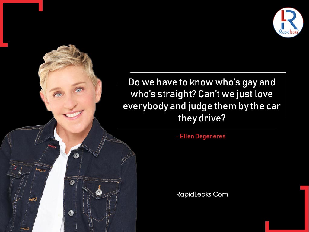 Ellen Degeneres Quotes | Ellen Degeneres Inspirational Quotes