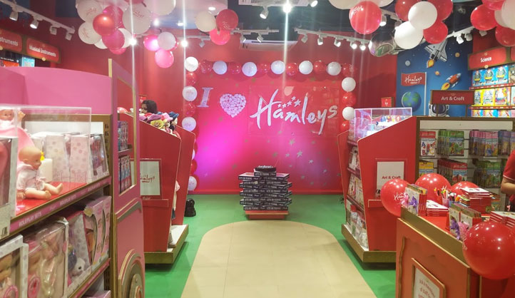 Hamley's 100th store in India has just been opened by Reliance