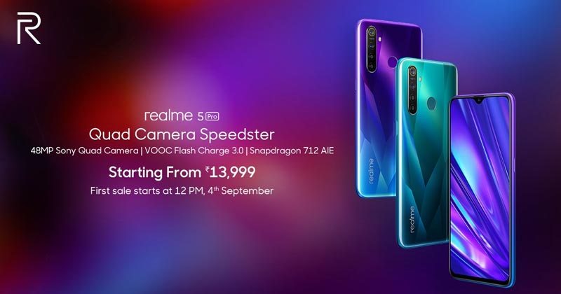Realme 5 Pro Launched: Price in India, specifications, features and offers