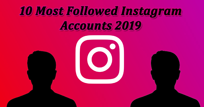10 Most Followed Instagram Accounts 2019 |Popular Instagram Celebrities