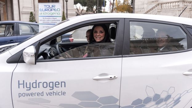 Has a new breakthrough been reached for hydrogen-powered cars?
