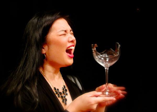Can An Opera Singer Break Glass With Her Voice?