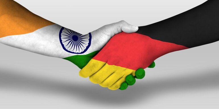 How is Germany helping India to meet its oxygen generating plants?