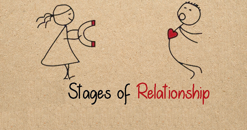 What 5 relationship stages does every couple go through?