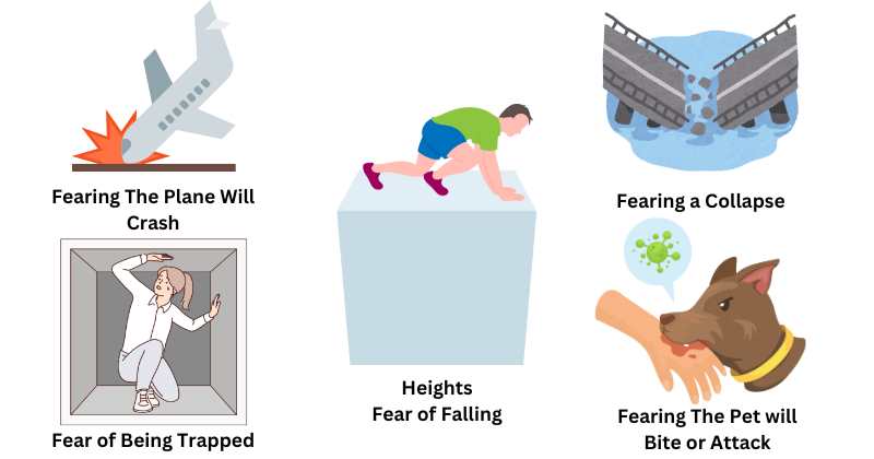 Types Of Phobias & Fears : Its Symptoms And Diagnosis.