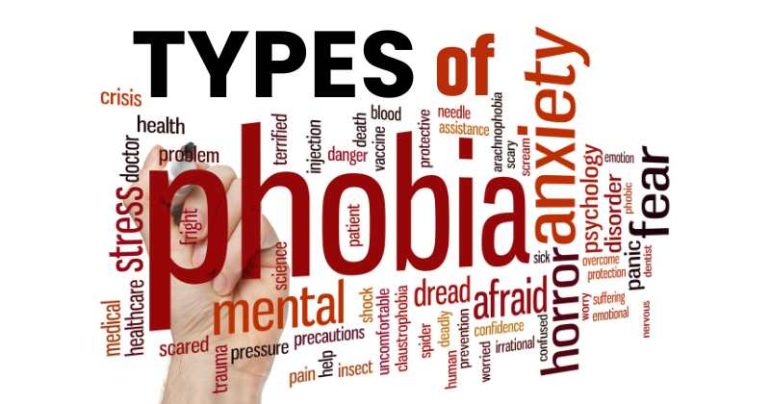 Types Of Phobias & Fears : Its Symptoms And Diagnosis.