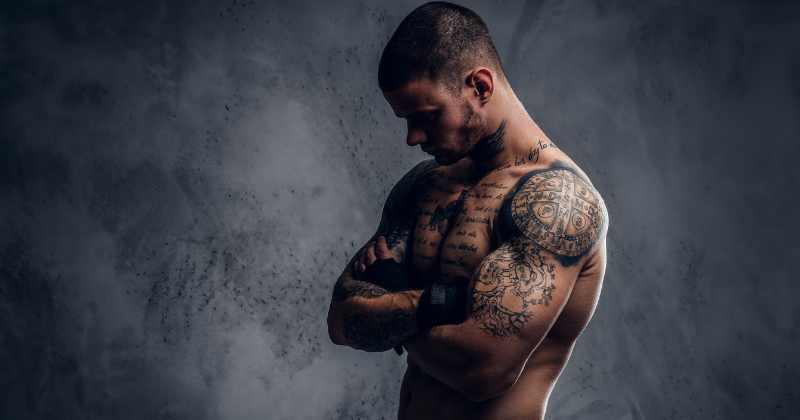 Gym Tattoo Ideas For Men | Motivational Quotes Tattoo