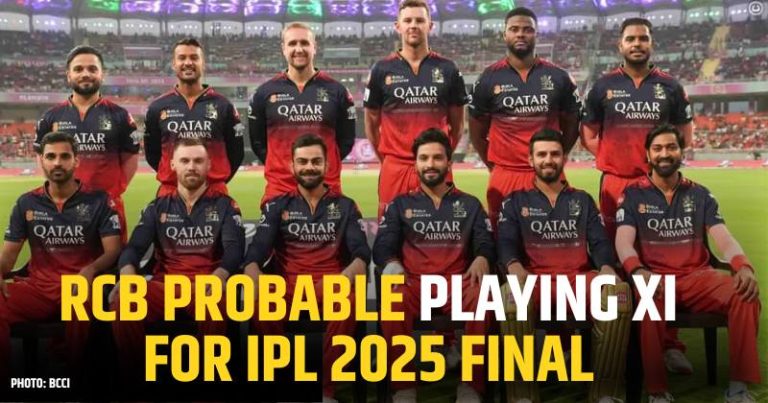 RCB Probable Playing XI for IPL 2025 Final | Squad Analysis